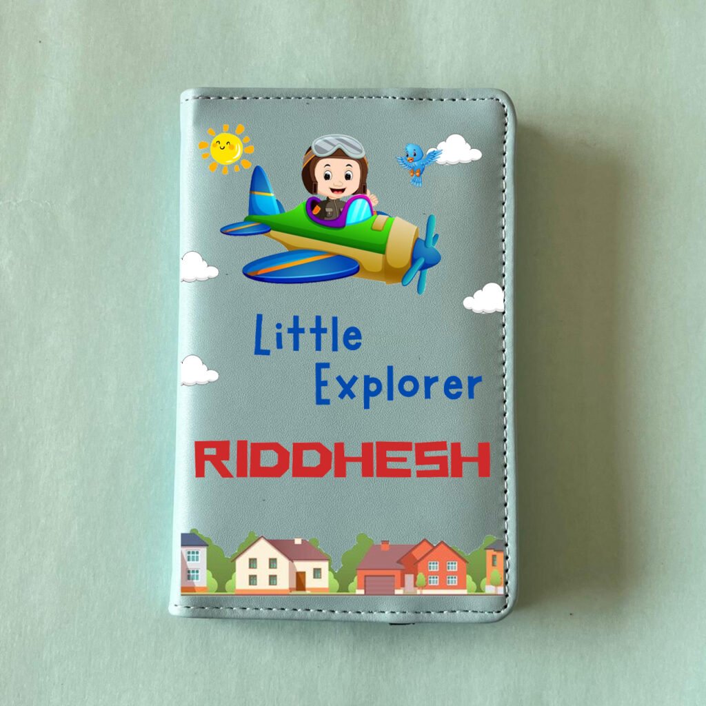 Exclusive passport cover – Kids pastel series – Cool Genie